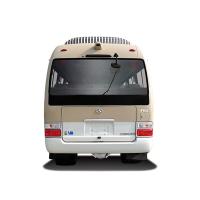 China Affordable Luxury Toyo Ta Coaster Bus with 6m Length and Front-Mounted Engine for sale