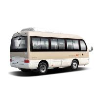 China Affordable Luxury Toyo Ta Coaster Bus with 6m Length and Front-Mounted Engine for sale