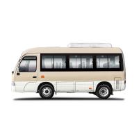 China Affordable Luxury Toyo Ta Coaster Bus with 6m Length and Front-Mounted Engine for sale