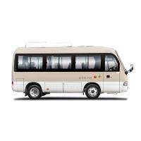 China Affordable Luxury Toyo Ta Coaster Bus with 6m Length and Front-Mounted Engine for sale