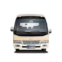 China Front Mounted Engine 10-19 Seats Toyo Ta Coaster Bus for Best Travel Experience for sale