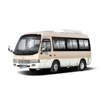 China Front Mounted Engine 10-19 Seats Toyo Ta Coaster Bus for Best Travel Experience for sale