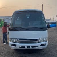 China G.V.W 6750kg Fairly Used Comfortable Special Color Coaster Bus For Sell for sale