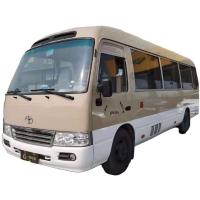 China Toyota Coaster Diesel 30 Seats Bus with Manual Transmission and Max Speed of 120km/h for sale