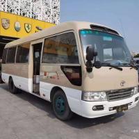 China Toyota Coaster Diesel 30 Seats Bus with Manual Transmission and Max Speed of 120km/h for sale