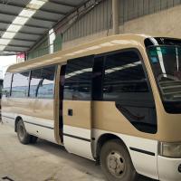 China Toyota Coaster Diesel 30 Seats Bus with Manual Transmission and Max Speed of 120km/h for sale
