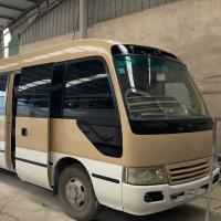 China Toyota Coaster Diesel 30 Seats Bus with Manual Transmission and Max Speed of 120km/h for sale