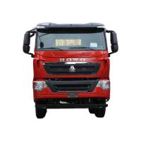 China 440 HP HOWO 8x4 Dump Truck Chassis with 5400mmx2450mmx1600mm Cargo Tank Dimension for sale