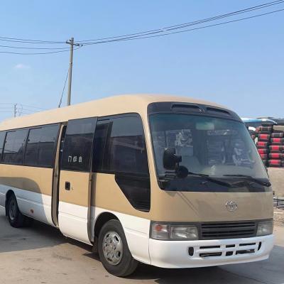 China 30 Seats Used Toyo ta Coaster Bus with Euro 3 Emission Standard and Good Condition for sale