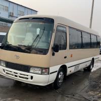 China 30 Seats Used Toyo ta Coaster Bus with Euro 3 Emission Standard and Good Condition for sale