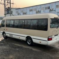 China 30 Seats Used Toyo ta Coaster Bus with Euro 3 Emission Standard and Good Condition for sale
