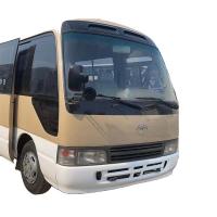 China 30 Seats Used TOYO TA Coaster Bus Best and Good Condition with Diesel Fuel for sale