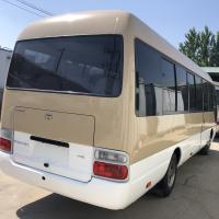 China 30 Seats Used TOYO TA Coaster Bus Best and Good Condition with Diesel Fuel for sale