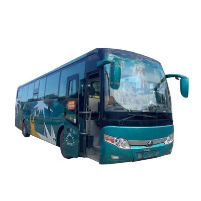 China Diesel Fuel 65 Seats Used Bus 12m 6127 Model Coach Buses with FAST 6DS180T Transmission for sale