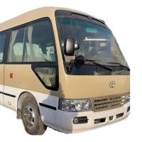 China Used 30 Seats Toyota Coaster Small Passenger Bus With Air Condition For Africa Market for sale