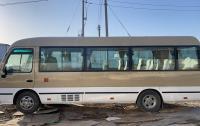 China Used 30 Seats Toyota Coaster Small Passenger Bus With Air Condition For Africa Market for sale