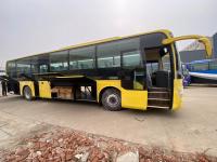 China Tourist Luxury Bus with Toilet Suspension Leaf Spring and 70 Seater Capacity for sale