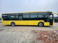China Tourist Luxury Bus with Toilet Suspension Leaf Spring and 70 Seater Capacity for sale