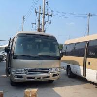 China Euro 3 Diesel 30 Seater Coaster Bus The Perfect Combination of Comfort and Efficiency for sale