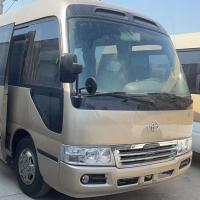 China 30 Seat Capacity Used Bus Coaster Good Condition Diesel Engine Euro 3 Emission Standard for sale