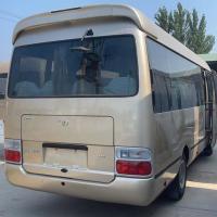 China 30 Seat Capacity Used Bus Coaster Good Condition Diesel Engine Euro 3 Emission Standard for sale