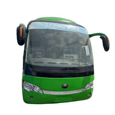 China Good Condition 57 Seats RHD Manual Transmission Used Coach Bus with Leaf Spring Suspension for sale