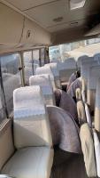 China Dimensions L x W x H mm 8040 x 2480 x 3160 and Tyre 6.50-16 7m 23 Seats Coaster Bus for sale