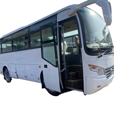 China Diesel Engine Coach Bus with Fuel Type Diesel and Max Speed 111 130 km/h for sale