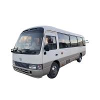 China Second Hand Toyota Coaster Bus with 23-30 Seats Manual Transmission Curb Weight 3310kg for sale