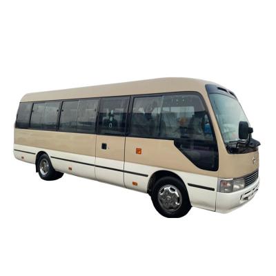 China Euro III/Euro IV Emission Standard 30 Seats LHD Used Coaster Bus with Air Condition for sale