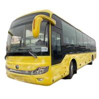 China Power Steering and Deisel Fuel 70 Seater Bus Luxury Coach for Large Passenger Transport for sale