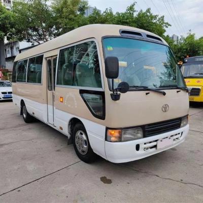 China 15B-FT Engine 29 Seats Toyota Coaster Bus with Good Performance and Manual Transmission for sale