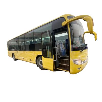 China 70 Seater Diesel Fuel Type Passenger Coach Bus Used Youtong Bus with Luxury Features for sale