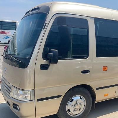 China 30 Seats Coaster Bus Used Japanese Coaster 7005*2040*2785 Deisel Fuel for sale