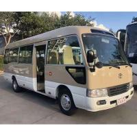 China Yuchai Engine Used Toyota Coaster Mini Bus with 30 Seats and Euro 2 Emission Standard for sale