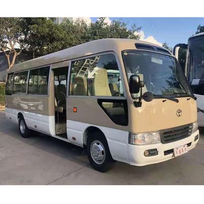 China Used Toyo Ta Coaster Mini Bus Maximum Total Mass kg 5400 Affordable Diesel Option for sale