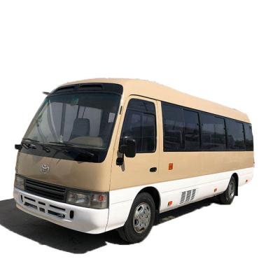 China Good Condition 30 Seats Diesel Used Toyota Coaster Bus with Euro 2 Emission Standard for sale