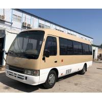 China Used Left Hand Drive Toyota Coaster Mini Bus 20 Seats with Optional Air Conditioner for sale