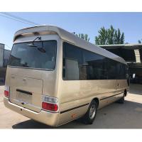 China Used Left Hand Drive Toyota Coaster Mini Bus 20 Seats with Optional Air Conditioner for sale