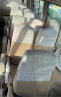 China 7005x2050x2645 Dimensions 30 Seats Second Hand Coaster Mini Bus with 300L Oil Tank for sale