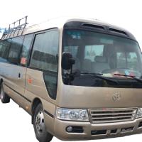 China Max. Speed 120 Km/h Japanese 2019 Year Passenger Bus 19-30 Seats Diesel Used Coaster Bus for sale