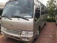 China Max. Speed 120 Km/h Japanese 2019 Year Passenger Bus 19-30 Seats Diesel Used Coaster Bus for sale