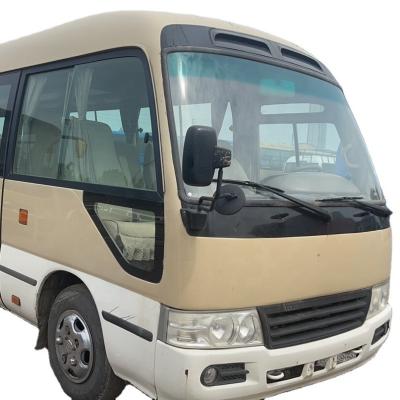 China Used Toyo Ta Coaster 30 Seats Bus with 6-8L Engine Capacity and Max Power 113/5200kw for sale