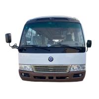 China Affordable Used LHD Toyota Coaster Bus 30 Seaters Mini Van with Low Fuel Consumption for sale