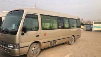 China 30 Seats Coaster Buses with Manual Transmission Type and G.V.W Kg of 5900 at Affordable for sale