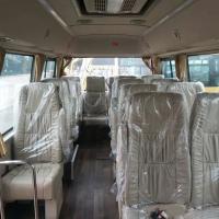 China LHD Coaster Bus 30 Seaters Good Condition Fuel Type Diesel Curb Weight 3000kg for sale