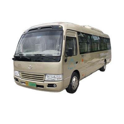 China Max Speed 91-110 km/h Coaster Coach Bus with 8040x2160x2840 Dimensions L x W x H mm for sale