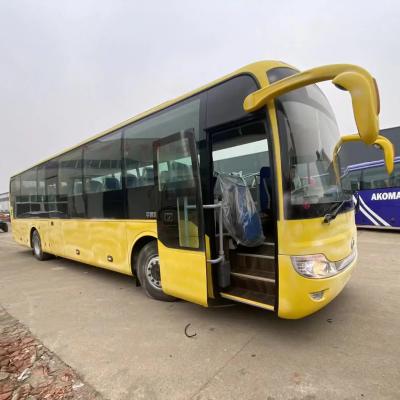 China 70 Seats Used Luxury Coach Bus with Diesel Fuel Type and 6 8L Engine Capacity for sale