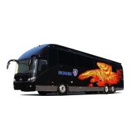 China 59 Seats Used Coach Bus 6126 with Rear Engine and Diesel Fuel Type at Affordable for sale