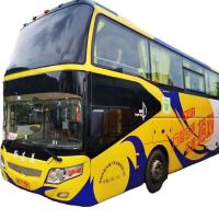 China 59 Seats Used Coach Bus 6126 with Rear Engine and Diesel Fuel Type at Affordable for sale